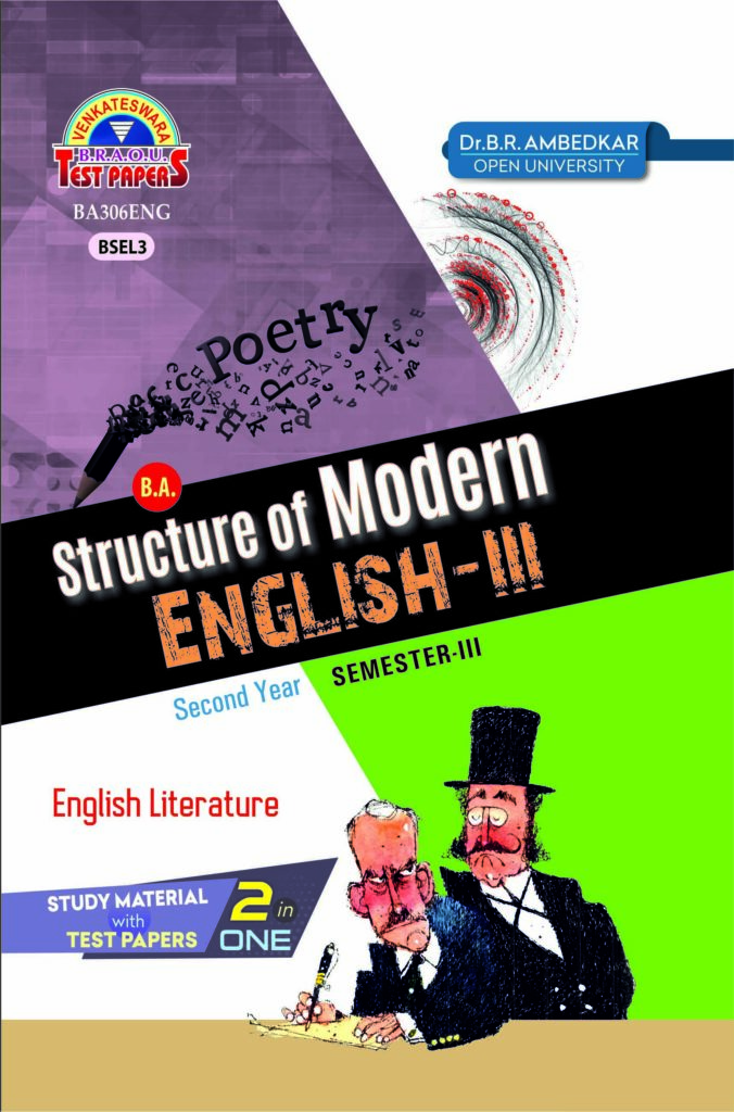 English Litt. – Structure Of Modern English (Semester 3) - BRAOU Test ...