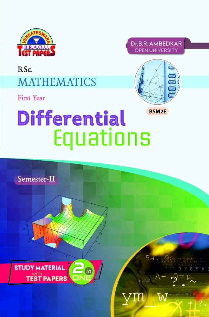 Mathematics – Differential Equations (Sem 2 – E.M) - BRAOU Test Papers ...